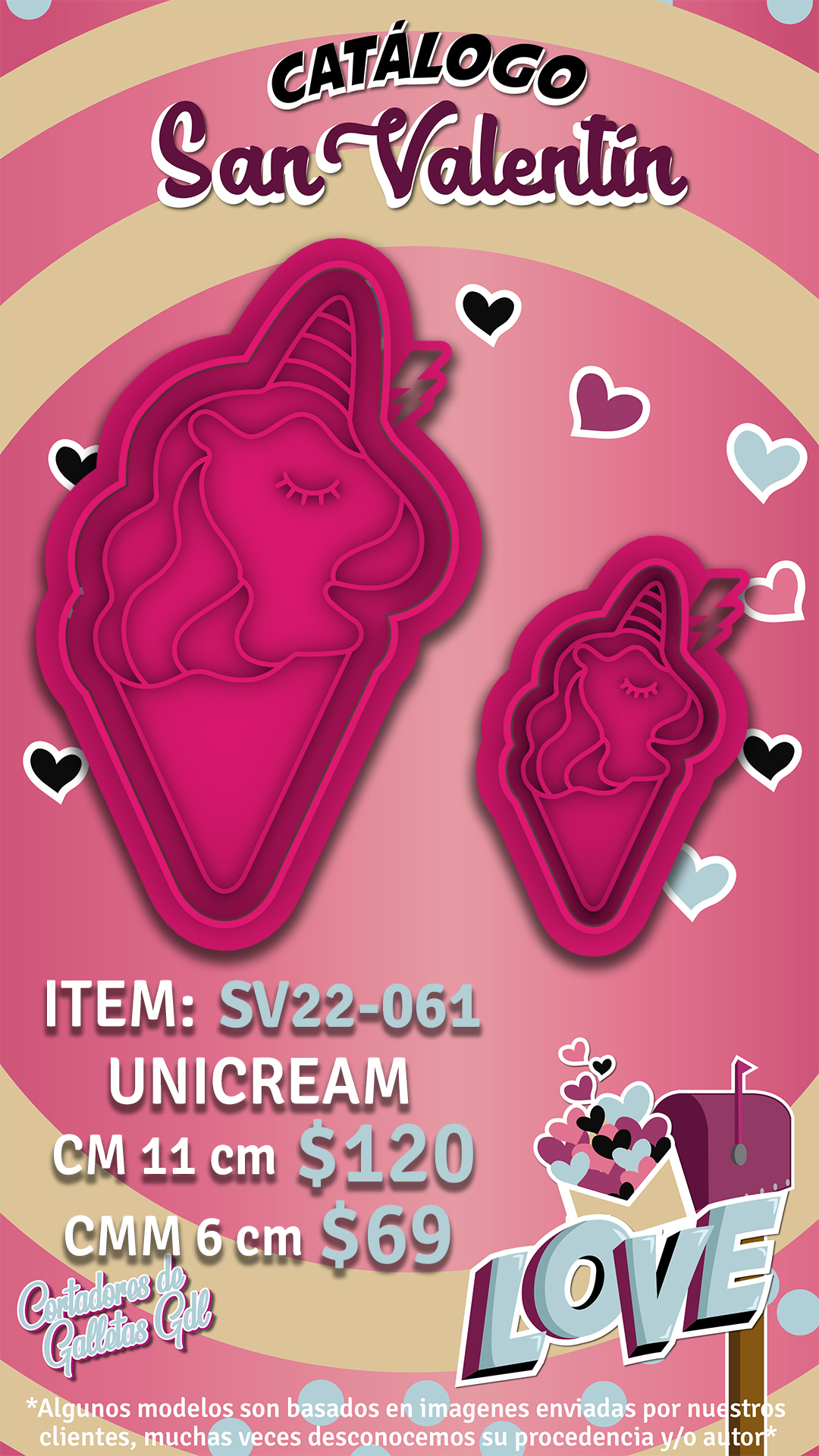 Unicream - Cortadores de galletas GDL