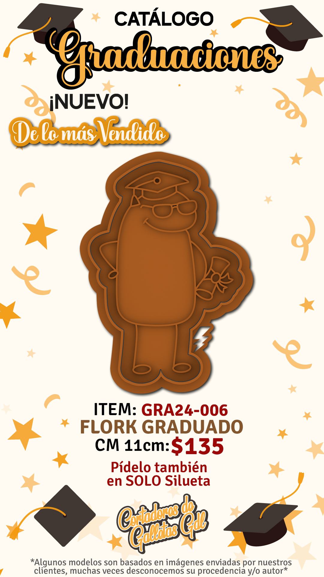 Flork graduado - Cortadores de galletas GDL